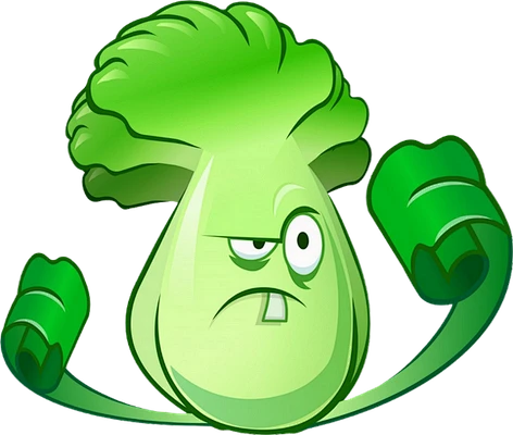 chou chinois [Plants vs Zombies] - légume - alimentation - smiley ...