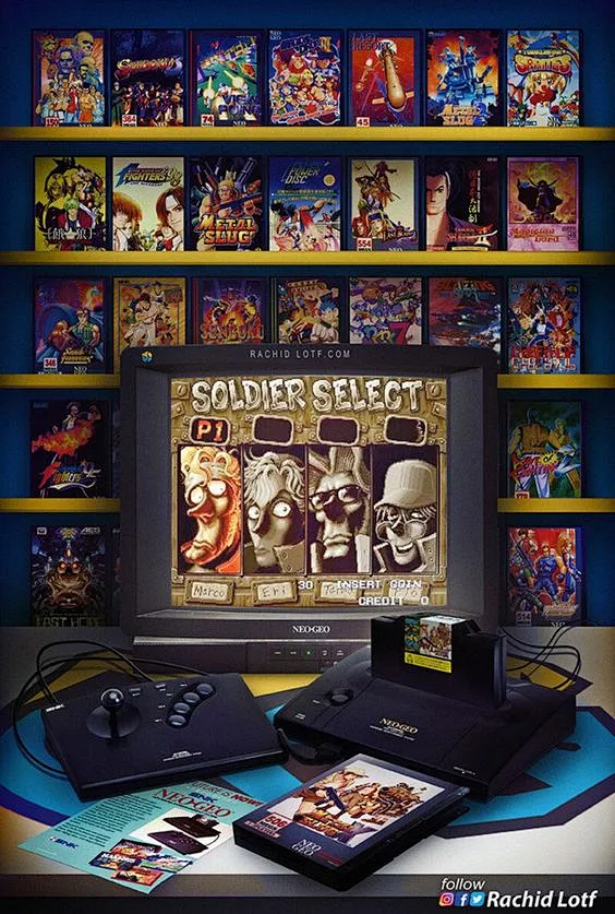 ArtStation - Neo-Geo System, Rachid Lotf-花瓣网