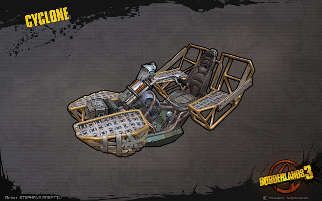 Cyclone Base frame(4C091)