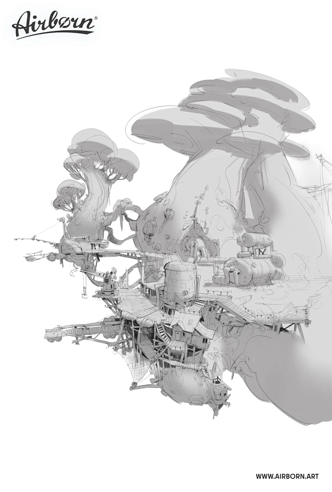 Airborn Showcase - Visdev and Sketches-花瓣网