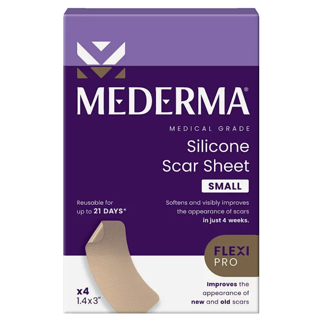 Mederma Medical Grade Silicone Scar Sheets; Improves The Appearance of ...