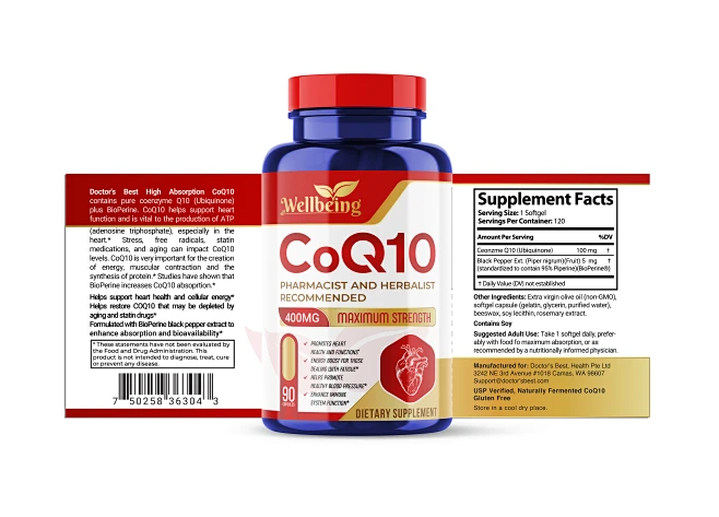 bottle label design Coq10 Label design label design package design ...