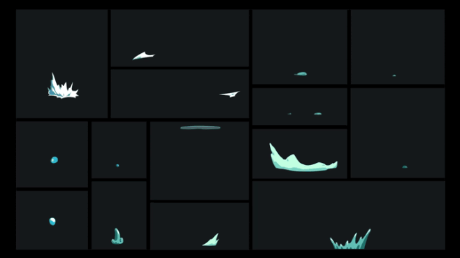 Magic button - 2D FX animation toolkit -花瓣网