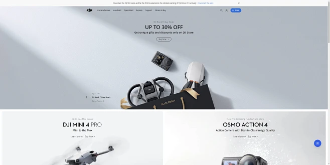 DJI - Official Website-花瓣网