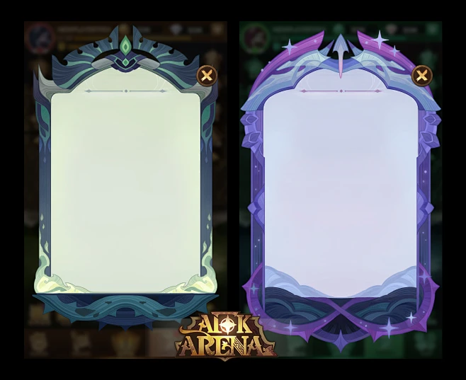 Afk arena-Graphic design about frame-花瓣网
