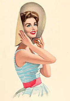 复古女郎-花瓣网|陪你做生活的设计师 | 复古女郎系列-Modern韩风-