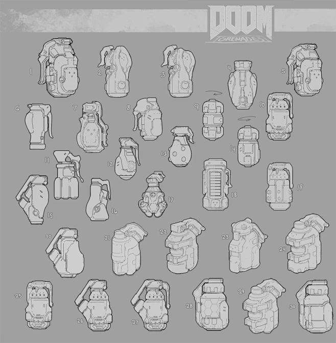 Doom Grenades-花瓣网