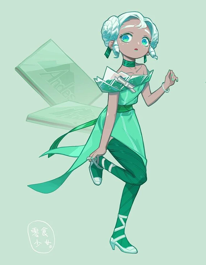 KAI CHANG：零食少女-花瓣网