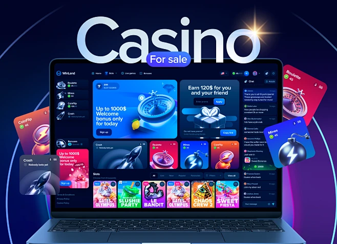 Casino For Sale Gambling Slots Betting :: Behance-花瓣网