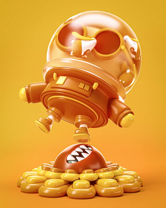 构图参考 IP c4d-花瓣网