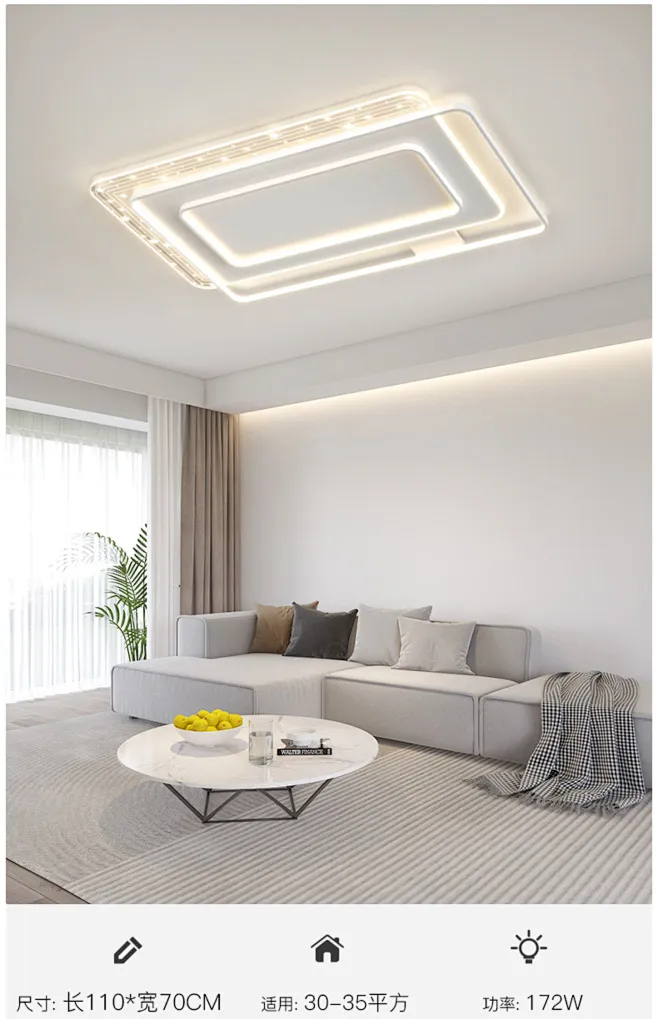 中山灯具大厅客厅灯2022新款现代简约大气星空卧室灯创意led主灯-tmall.com天猫-花瓣网