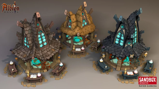 Albion Online Buildings, Xavier Larrosa Rogel : A sample of buildings I ...