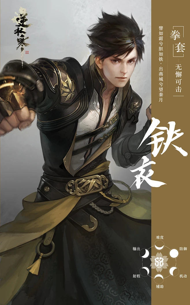 中国风男性角色原画中国风写实角色原画来自cgbook.cn (356)-花瓣网