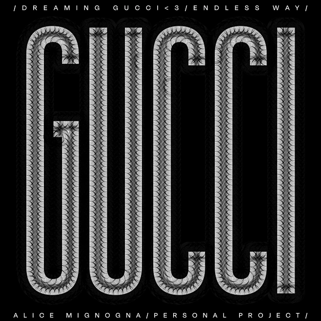 adobe artwork Fashion graphic graphic design gucci Illustrator logo (18 ...