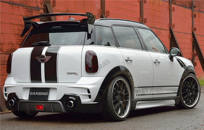 宝马MINI R60改装GARBINO 前后杠侧裙碳纤尾翼改装 日本原装进口-淘宝网