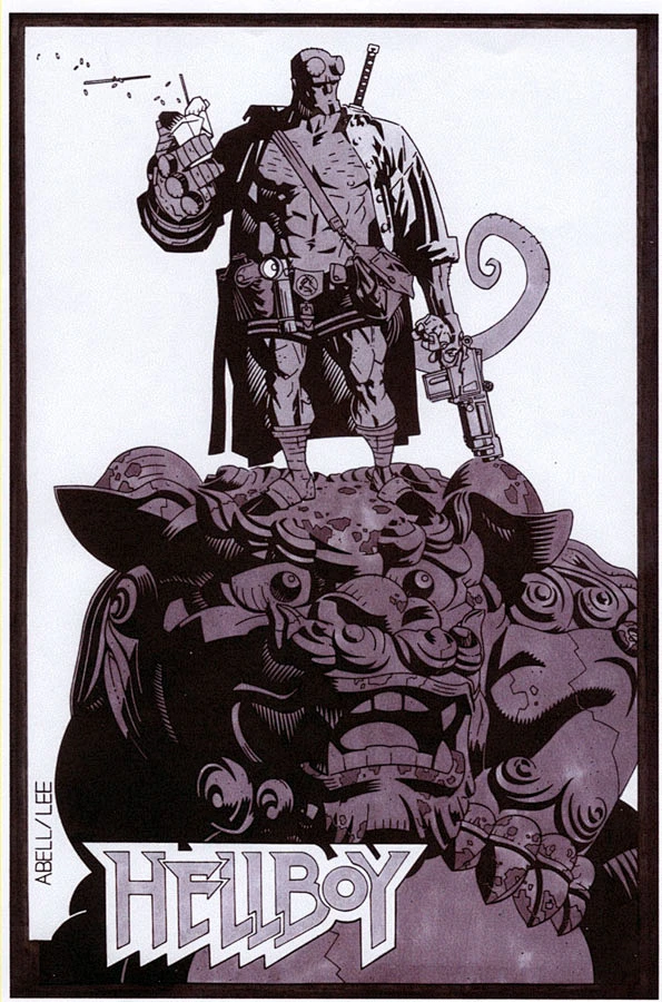 hellboy by dusty-abell on deviantART-花瓣网