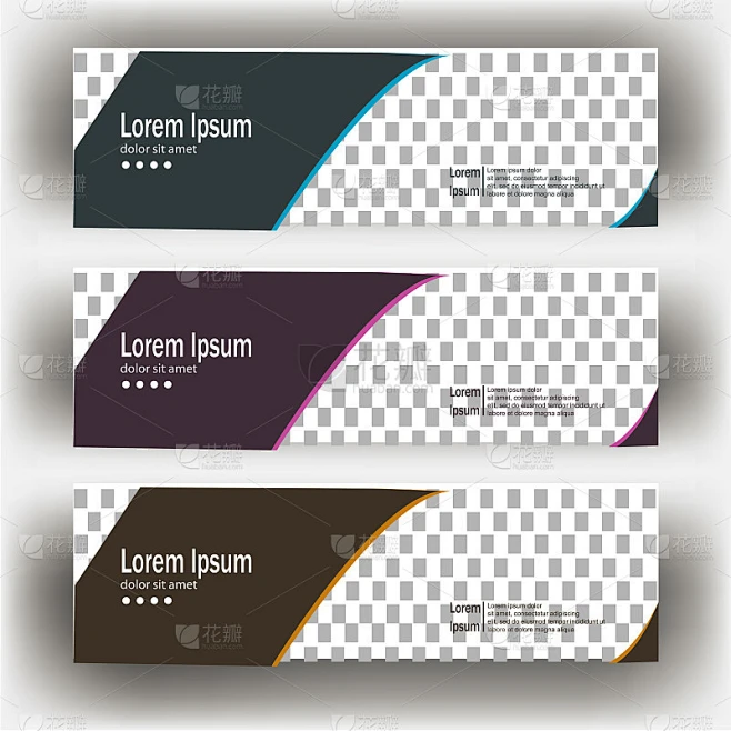 abstract geometric design banner web template. Ban图片_其他图片图片素材-花瓣网