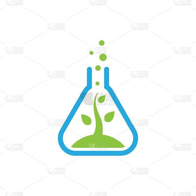 天然实验室标志图标