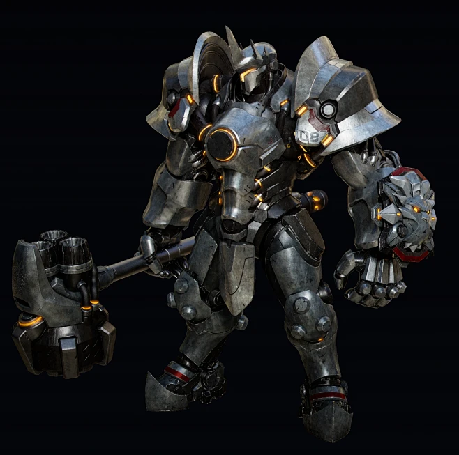 Crusader- Reinhardt from Overwatch , Javier Zuccarino : Hey! So this is ...