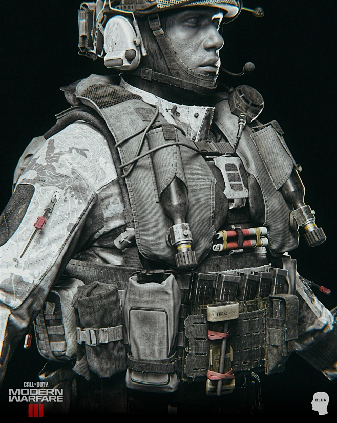 WinterSuit Call of Duty MW2 Cinematics.-花瓣网