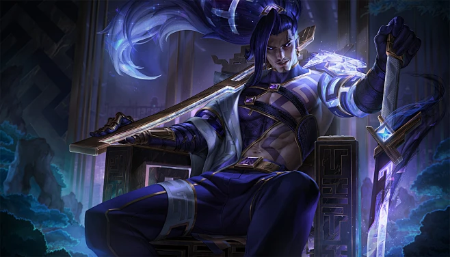 Prestige Inkshadow Yasuo - League of Legends Splash Art-花瓣网