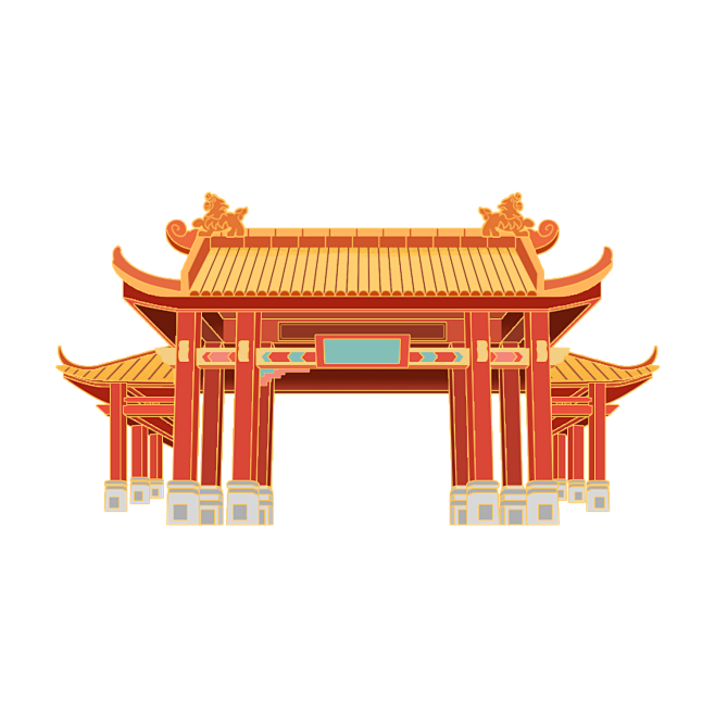 古楼建筑素材 (208)