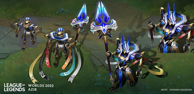 Worlds 2022 Azir-花瓣网