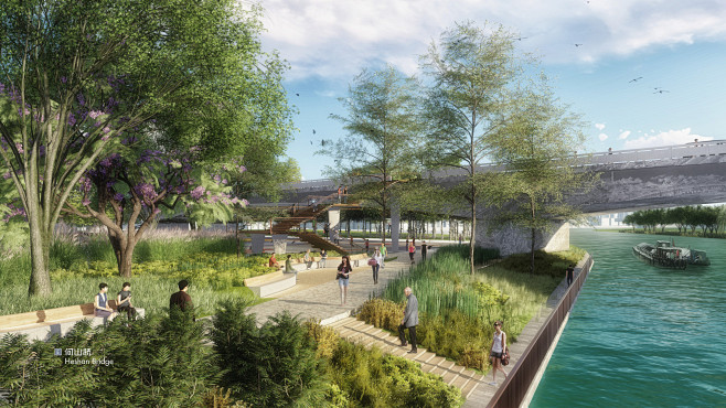 Suzhou Grand Canal Waterfront | TLS Landscape Architecture : Suzhou ...