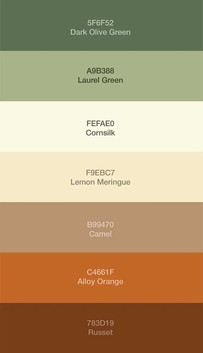 Room Color Pallet-花瓣网