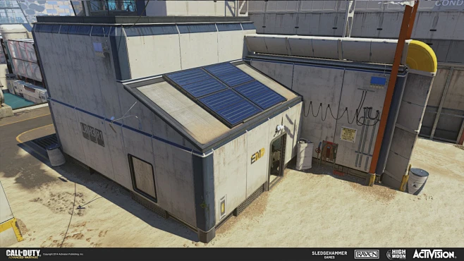 Call of Duty: Advanced Warfare --- Detroit, Liz Tiran : Environment ...