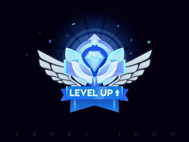 level icon design icon ui-花瓣网