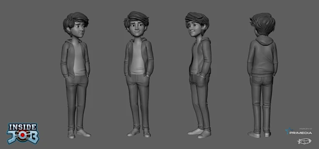 Inside Job - Norman, Martin Sen : Norman Character sculpt for the movie ...