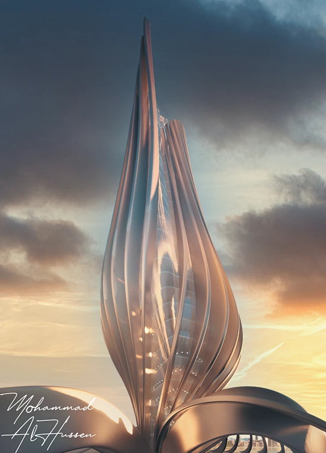 Magnatic Feilds Form : The idea of the skyscraper with its surrounding ...