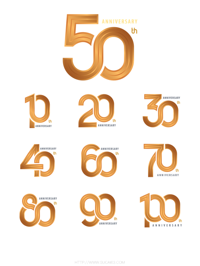 周年庆数字设计