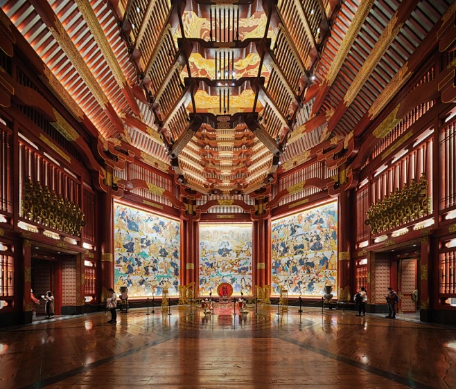 尼山大学堂，山东曲阜 / 上海圆直建筑设计事务所有限公司 : 在孔子出生地打造综合性文化项目-花瓣网