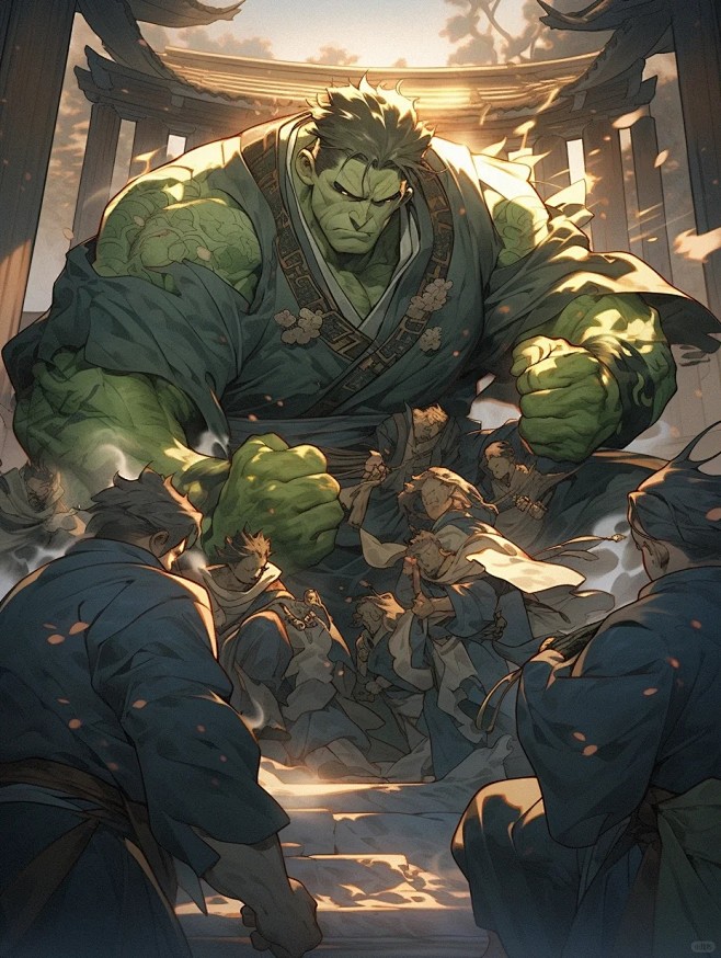 AIGC丨进击的绿巨人_10_AIGC丨练习生_来自小红书网页版