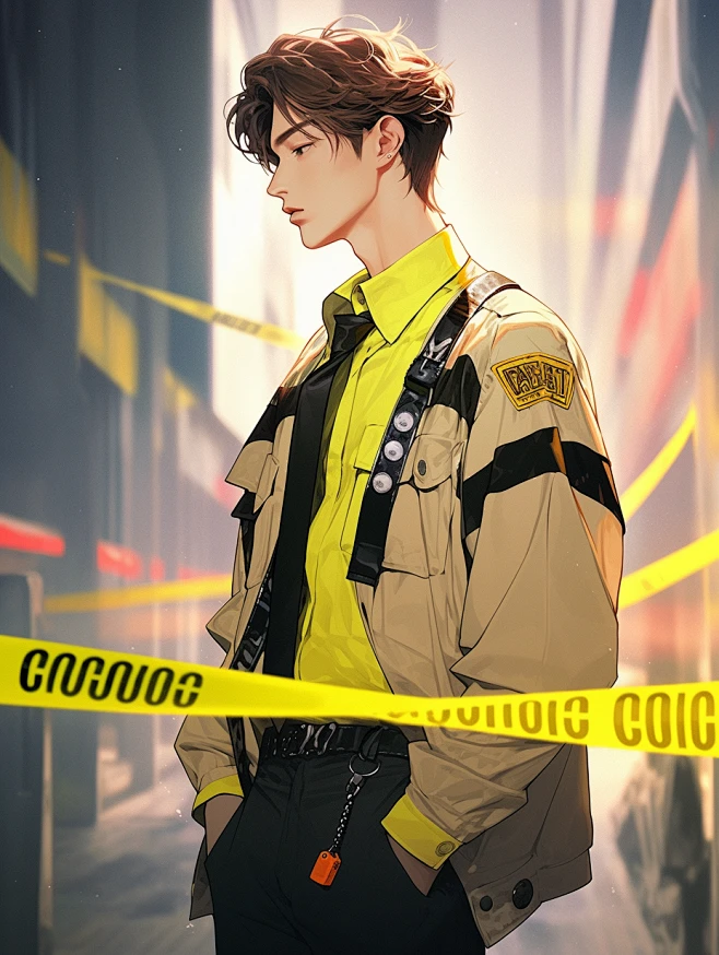 midjourney_brewerbenjamin_A_handsome_and_charming_modern_young_man_with ...