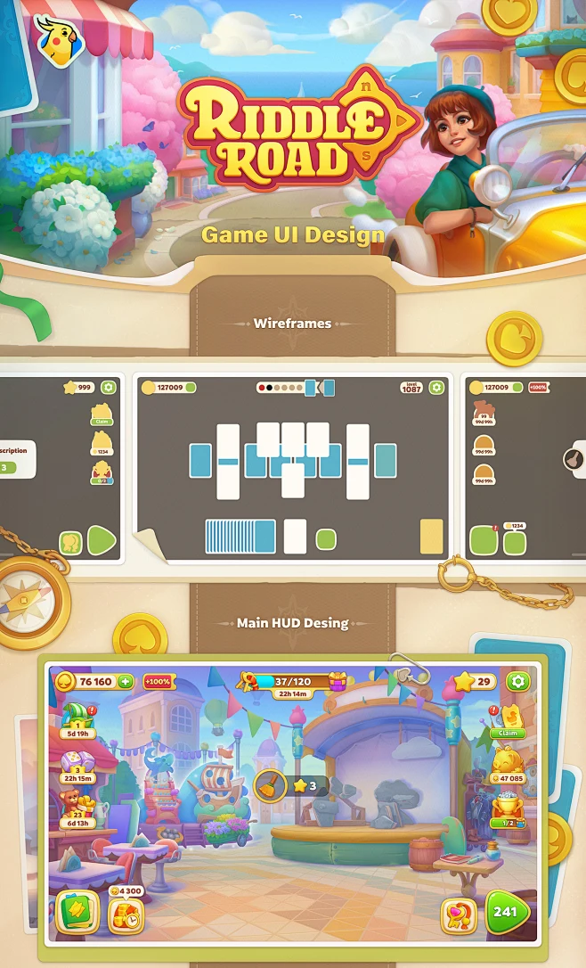 2D art game Game Art icons mobile game ui art ui design UI/UX user ...