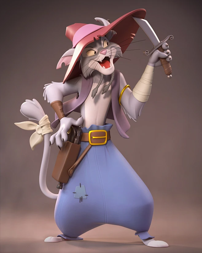 Bandit Cat-花瓣网