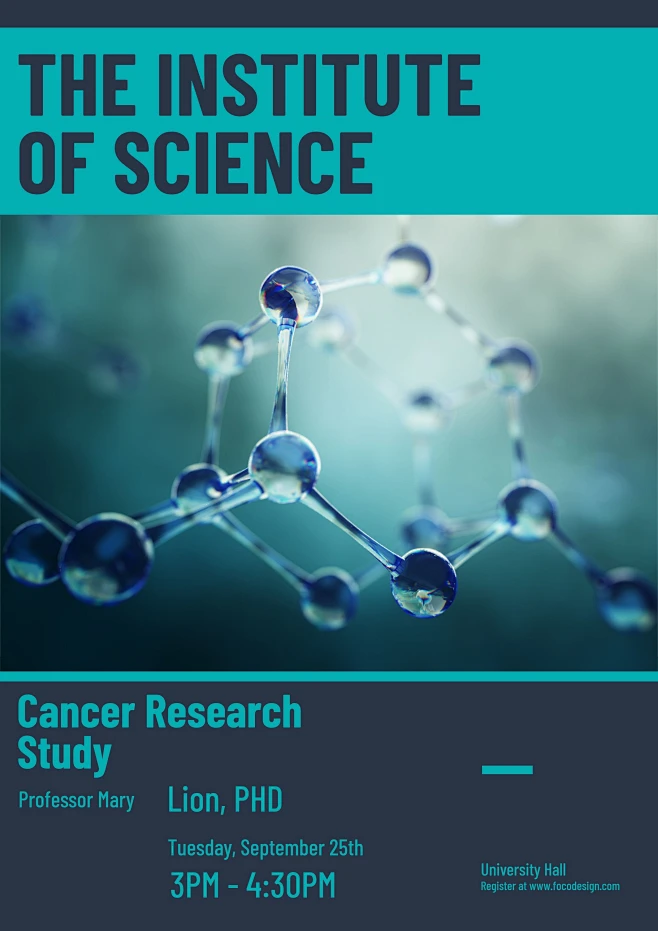 The Institute of Science Cancer Research Study Promotion Posters素材-花瓣网