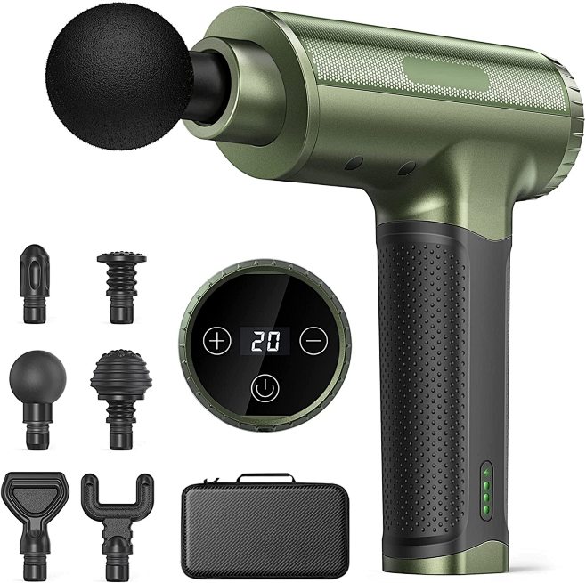 Amazon.com: Pro-Grade Percussive Massage Gun, Ultra Lightweight, Deep ...