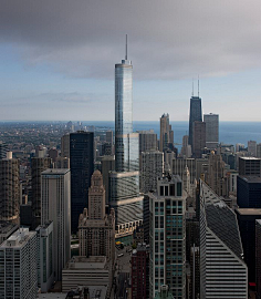 项目-SOM-芝加哥川普大厦-花瓣网|陪你做生活的设计师 | n impressive 1,361 feet, 401 North ...