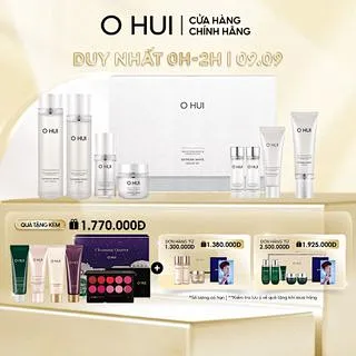 Bộ dưỡng trắng 6 món OHUI Extreme White 6pcs Set-花瓣网
