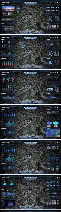 智慧科技可视化UI界面-源文件分享-ywjfx.cn-花瓣网