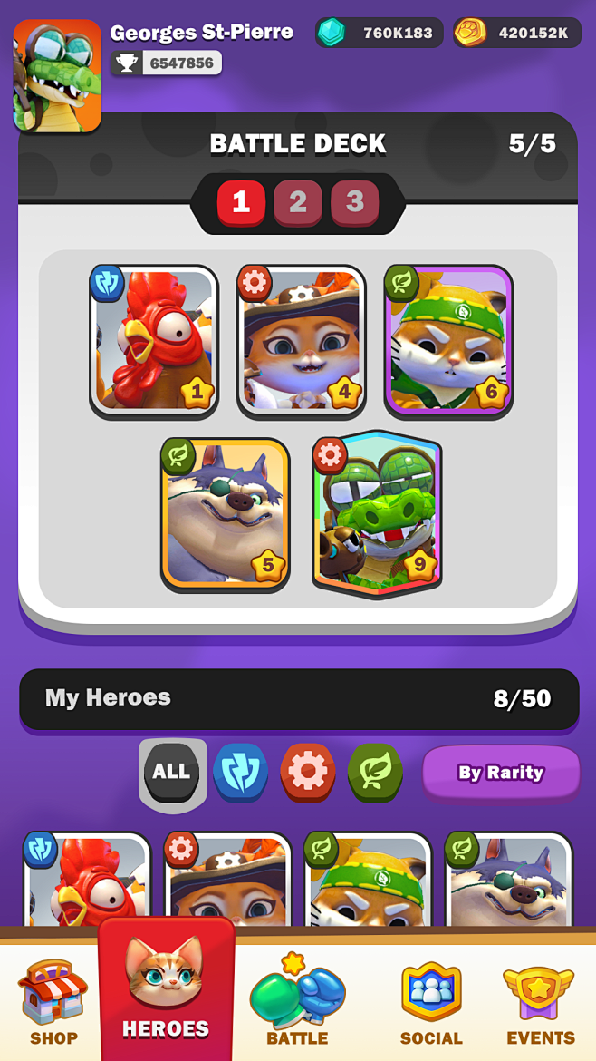 2021 Game Ui Design and Art Team Work on Behance