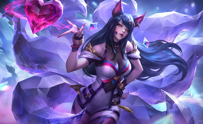 阿狸–KDA 魅惑之舞-花瓣网