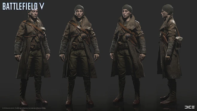 BFV_Allied Recon, Rui Mu : We use scanned model for Highmesh and clean ...