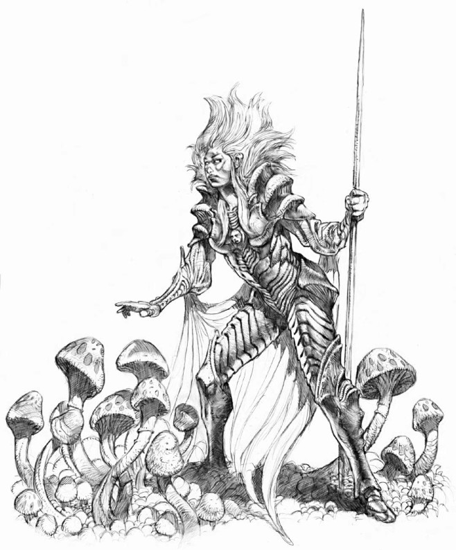 画师Danny Cruz#线稿##角色设计#