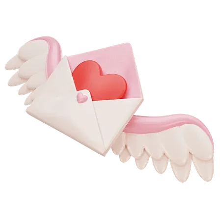 Love Message 3D Icon (2)