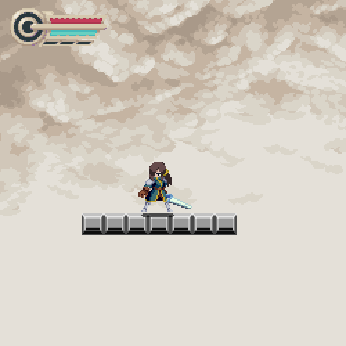 Vernal Edge: Character Action Metroidvania Character Sprites Pixel Art ...